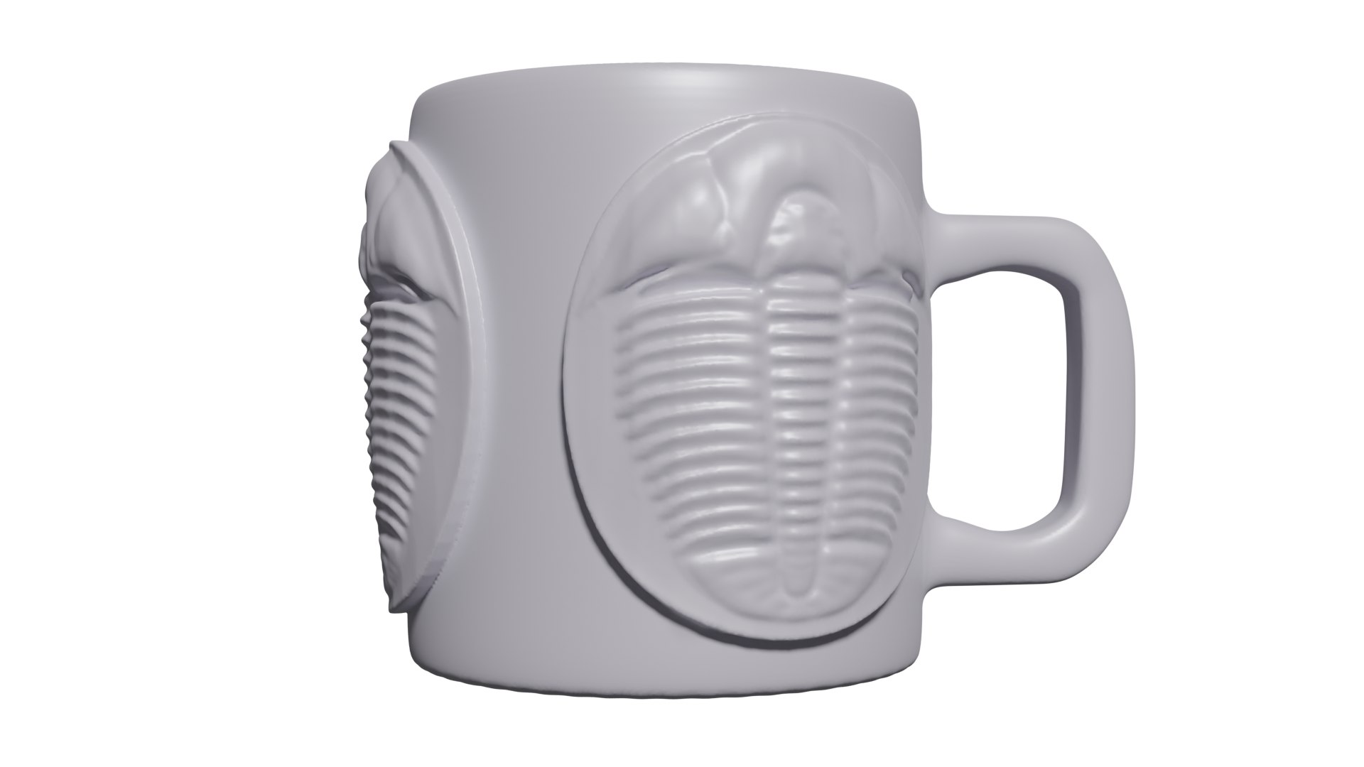 Paleo Cup Trilobite Erathia 3D Printable 3D Model - TurboSquid 2262467