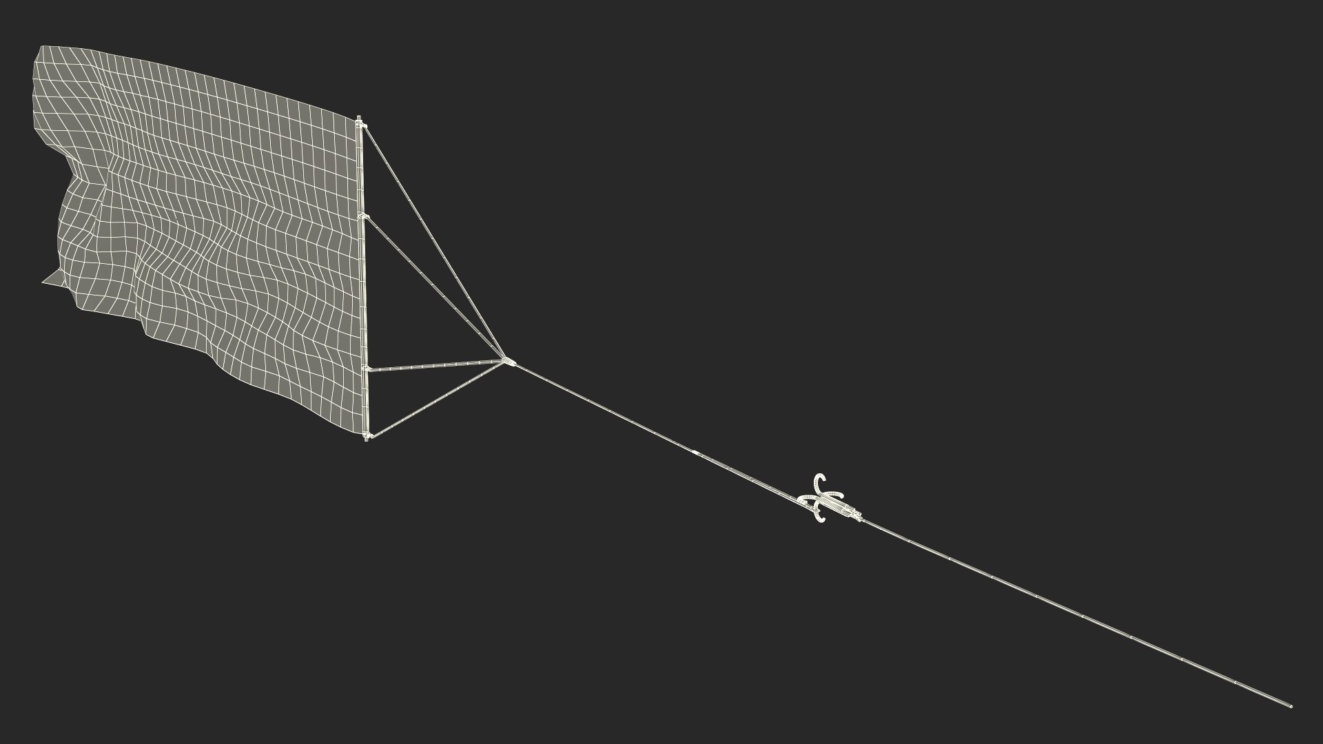 Yellow Big Aerial Banner Mockup 3D Model - TurboSquid 2344642