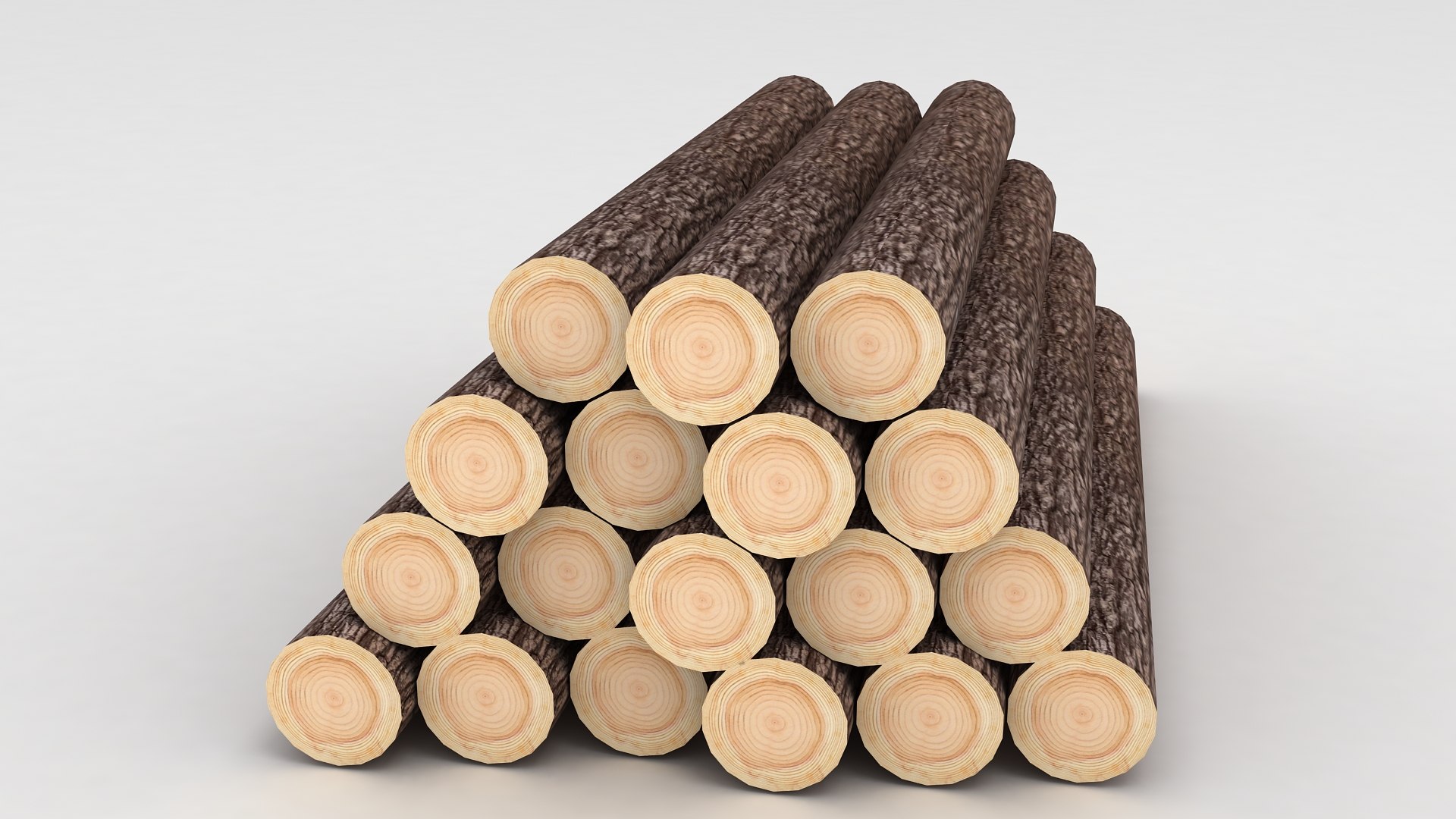 Wooden Logs 3D Model - TurboSquid 1959988