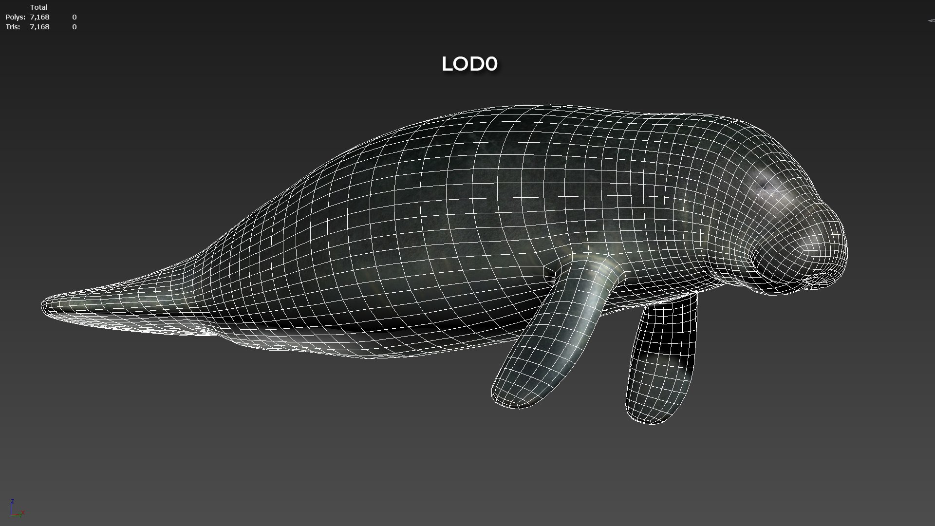 Manatee 3D Model - TurboSquid 1792698