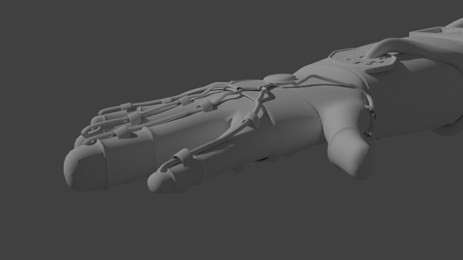 Steampunk Gauntlet 3D Model - TurboSquid 1201107