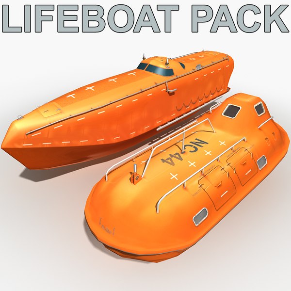 Lifeboat 3D Models for Download | TurboSquid