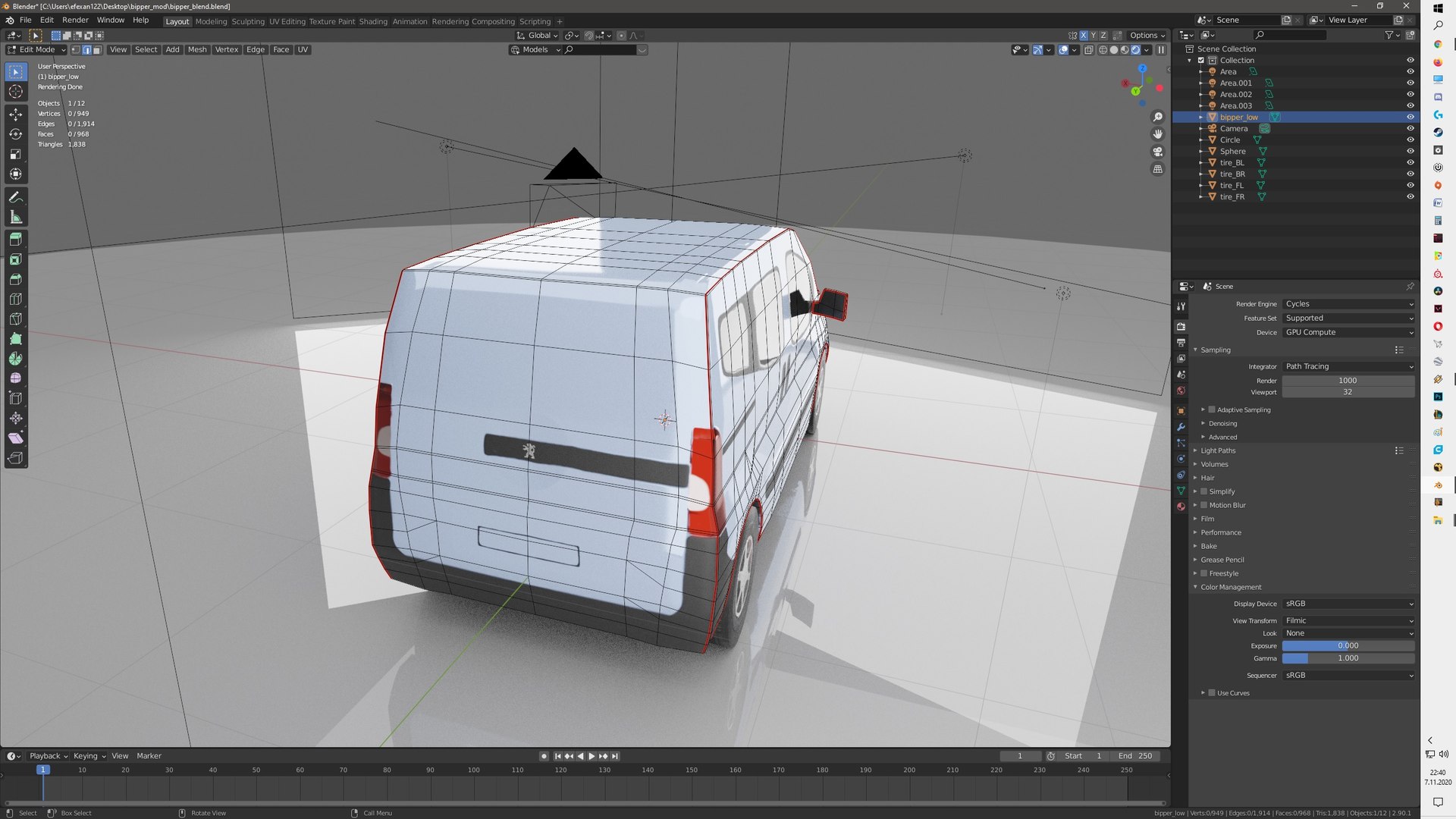 Van Vehicle Auto 3D Model - TurboSquid 1646123
