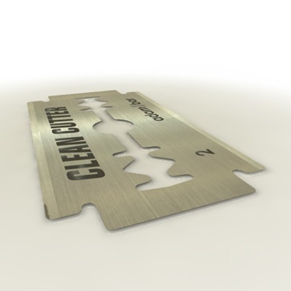3ds max razor blade