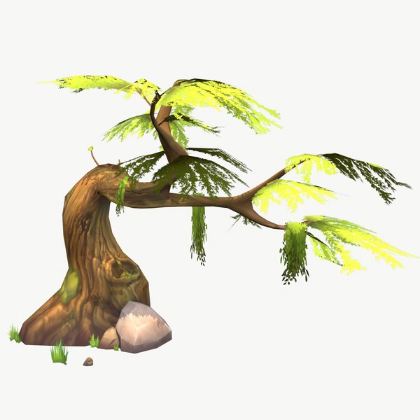 modelo 3d TREE HANDPAINT - TurboSquid 2073802