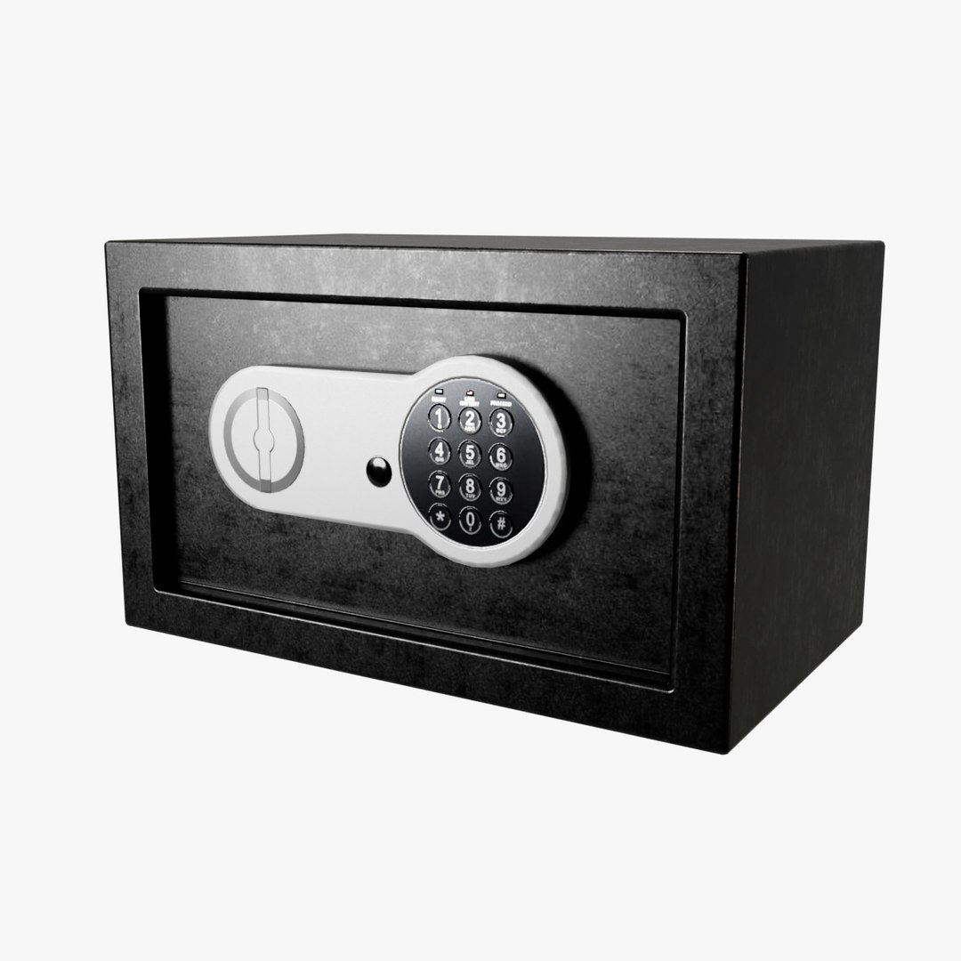 Safe deposit model - TurboSquid 2112538