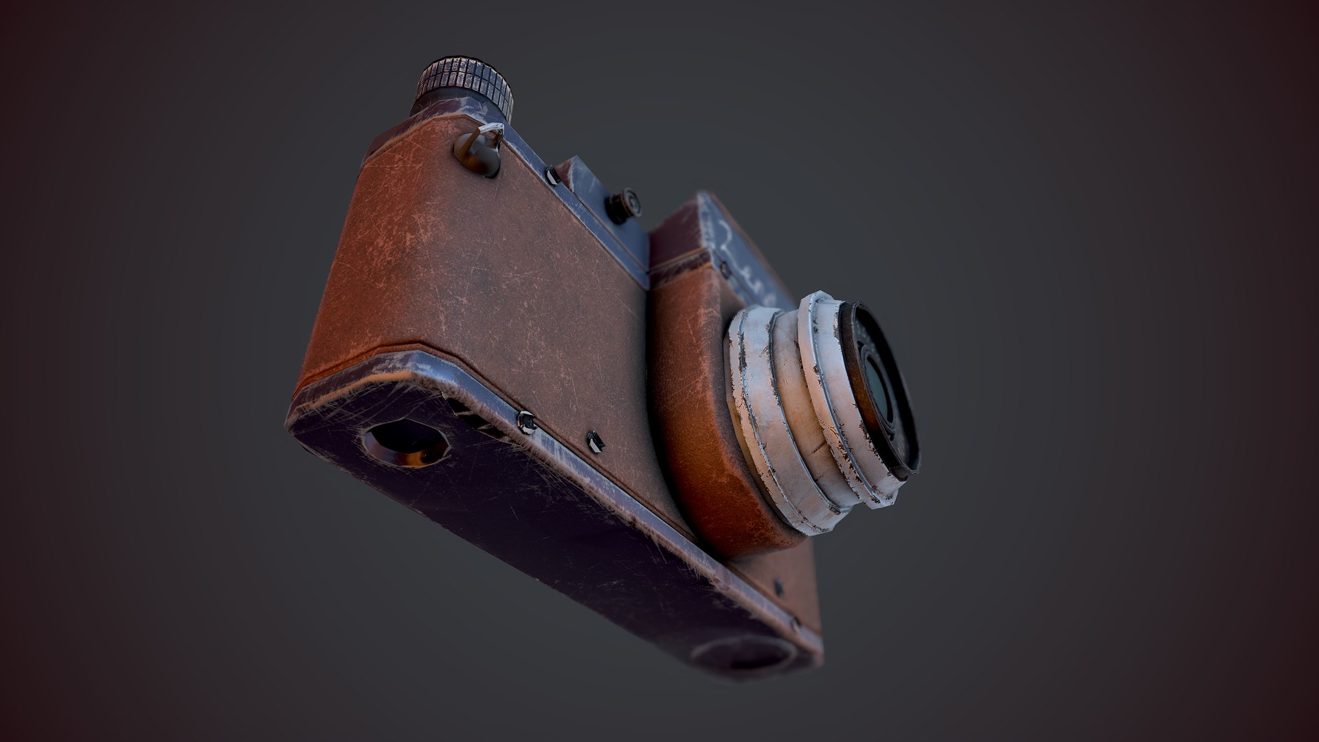 Stylized Photo Camera Zenit-C 3D Model - TurboSquid 1977353