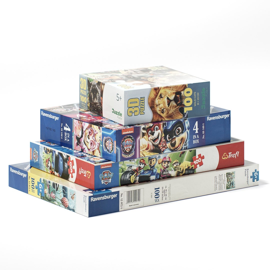 Board Games Pack 16 3D Model - TurboSquid 2310412