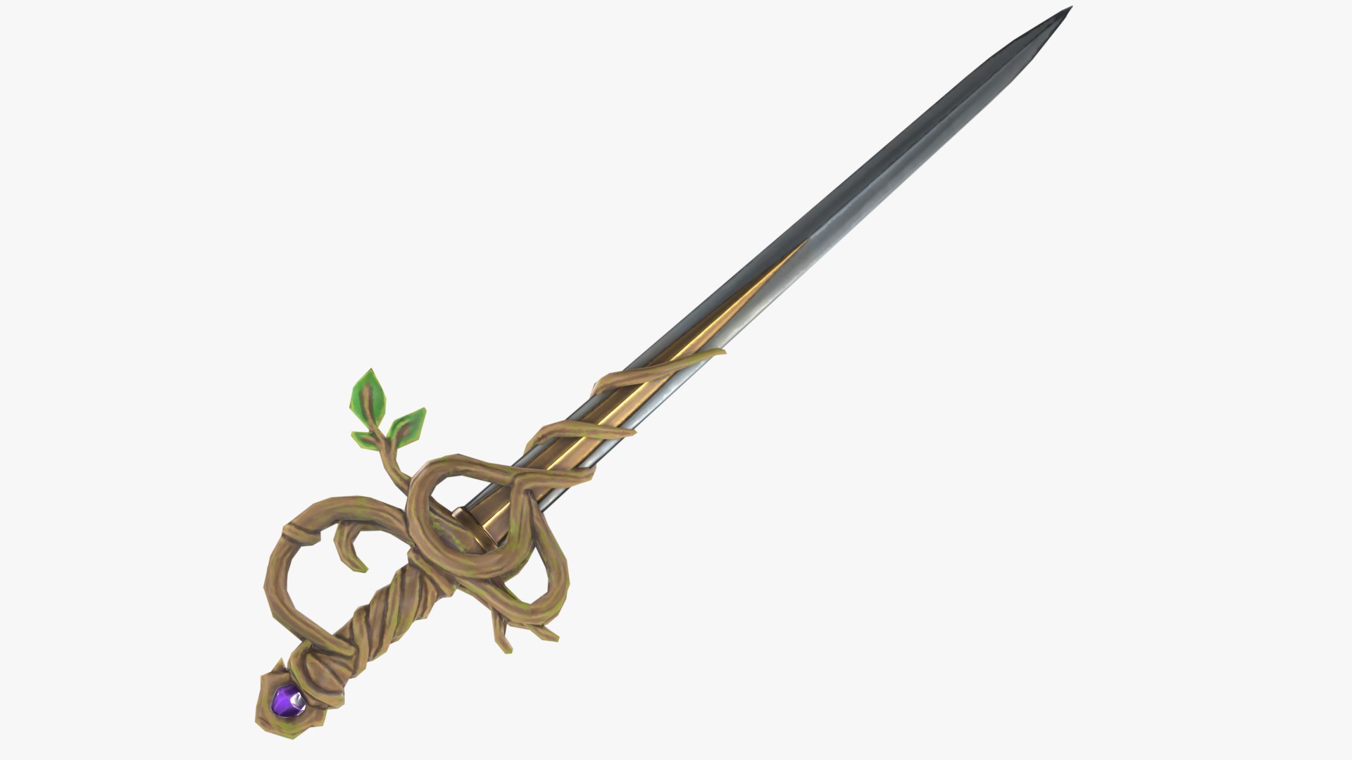 Stylized Fantasy RPG Weapon Sword Rapier Dagger Shortsword Seax Gladius ...