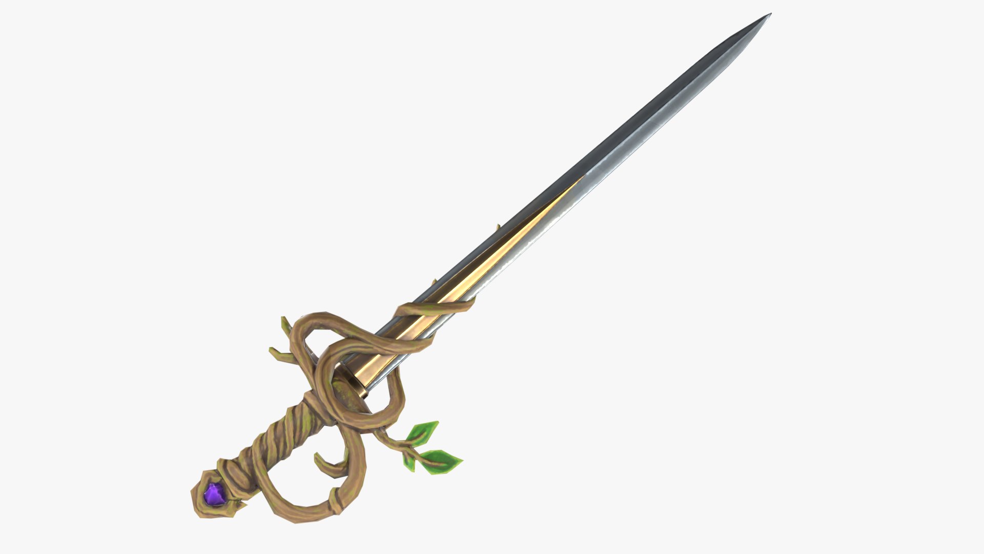 Stylized Fantasy RPG Weapon Sword Rapier Dagger Shortsword Seax Gladius ...