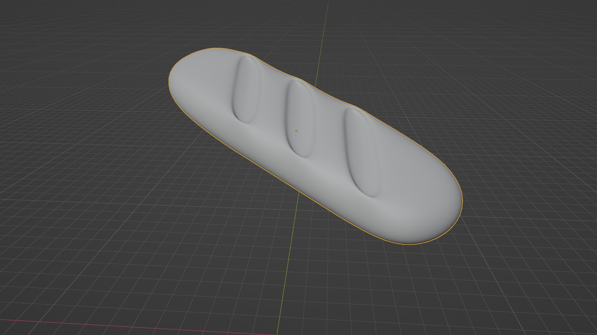 3D Low Polly Bread - TurboSquid 2094725