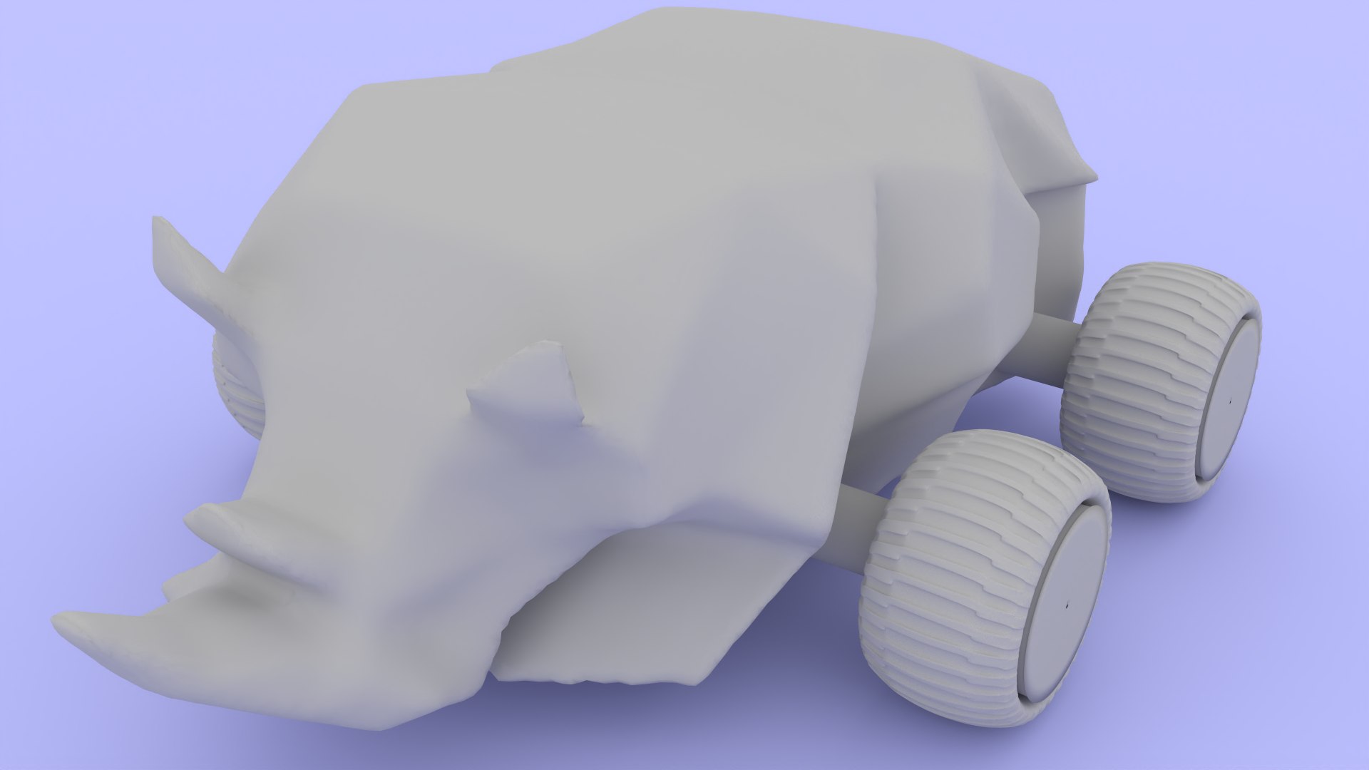 Rhino Car 3D Model - TurboSquid 2362743