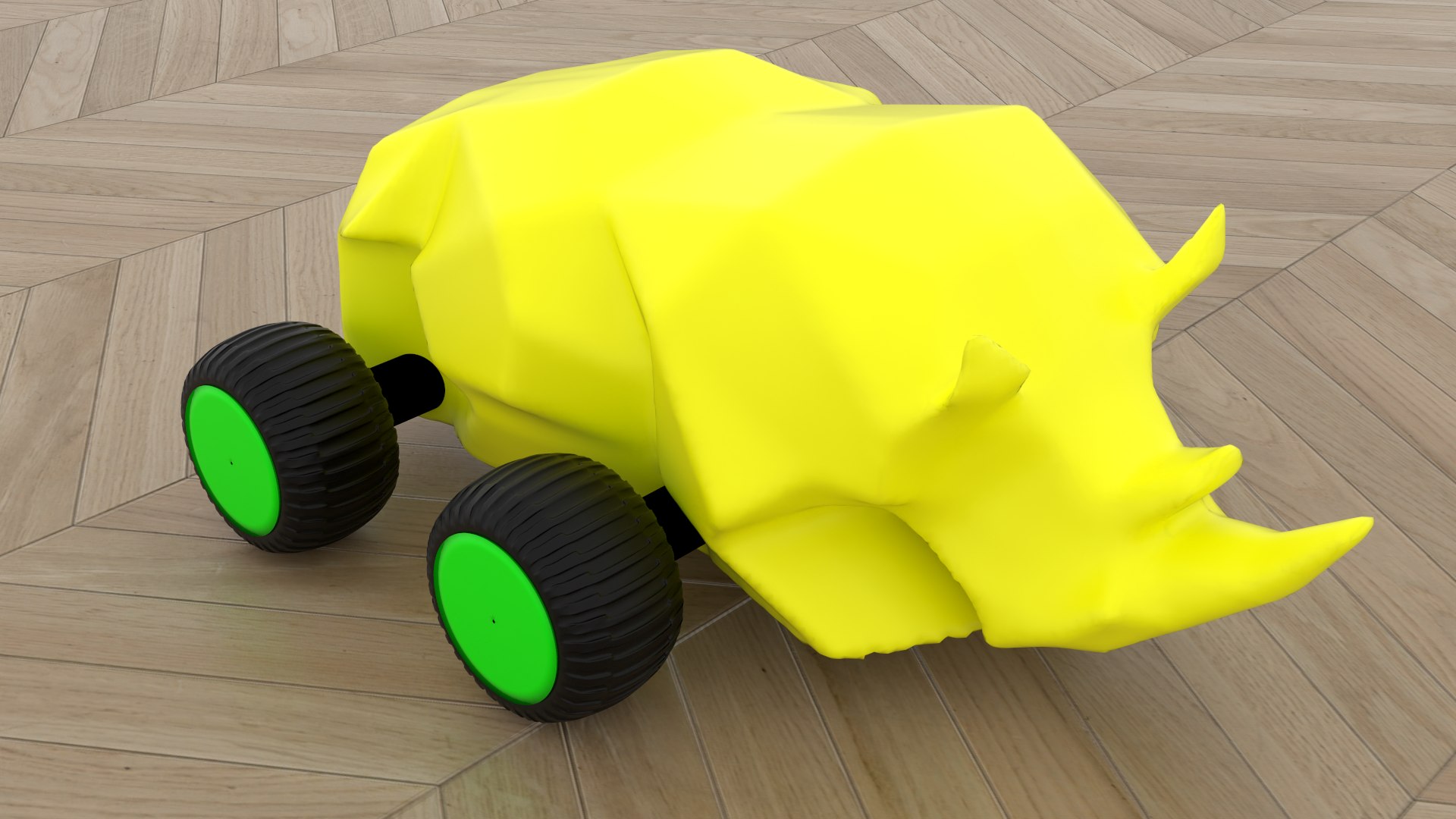 Rhino Car 3D Model - TurboSquid 2362743