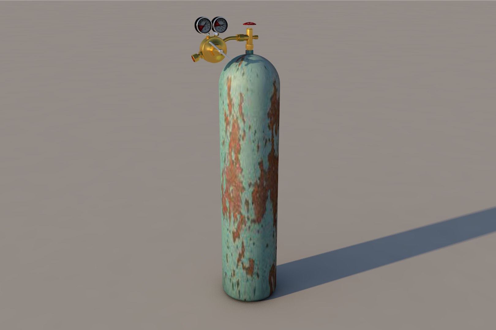 3d argon oxygen model