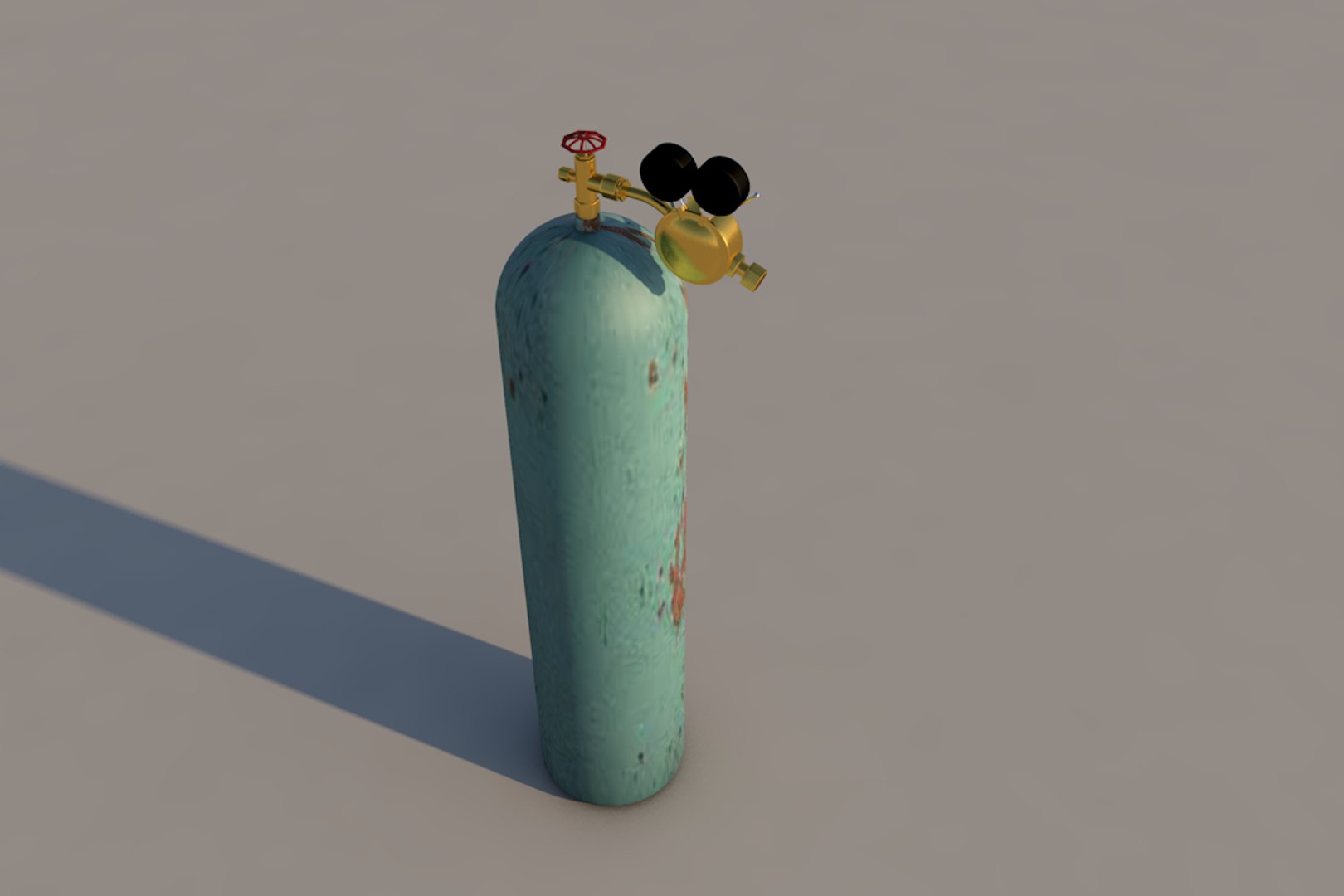 3d argon oxygen model