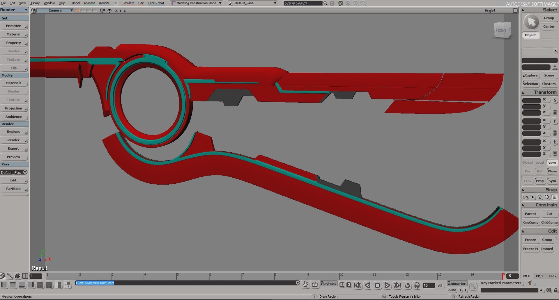 Xenoblade Sword 3d Model