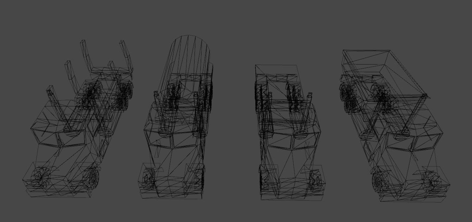 Objects Individual Code 3d Model