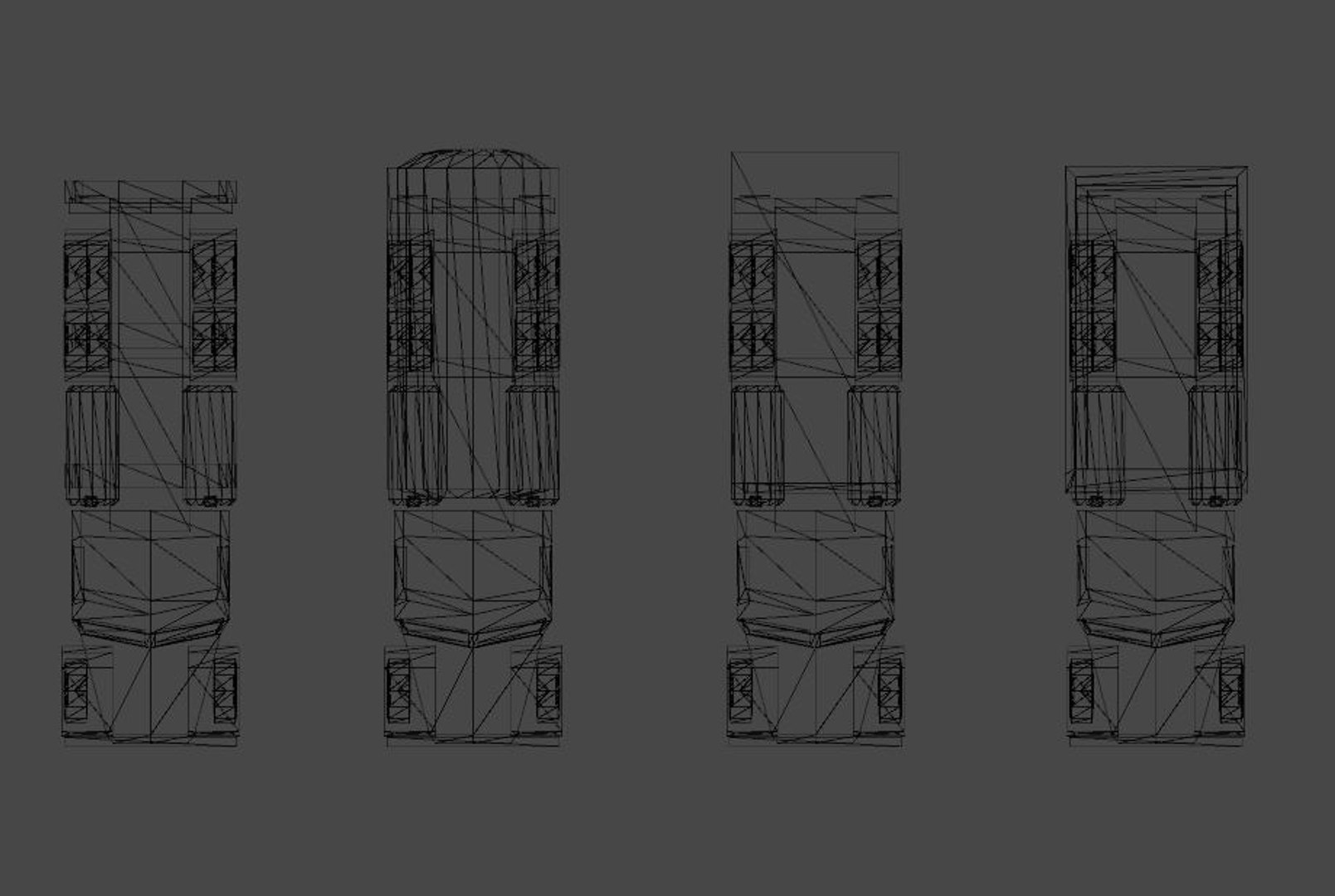Objects Individual Code 3d Model