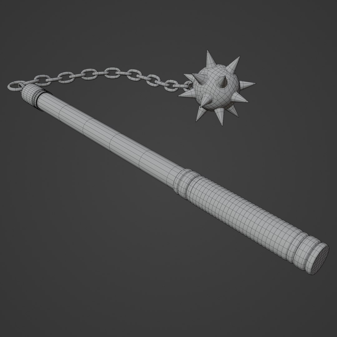 3D Medieval Mace Weapon - TurboSquid 2124908