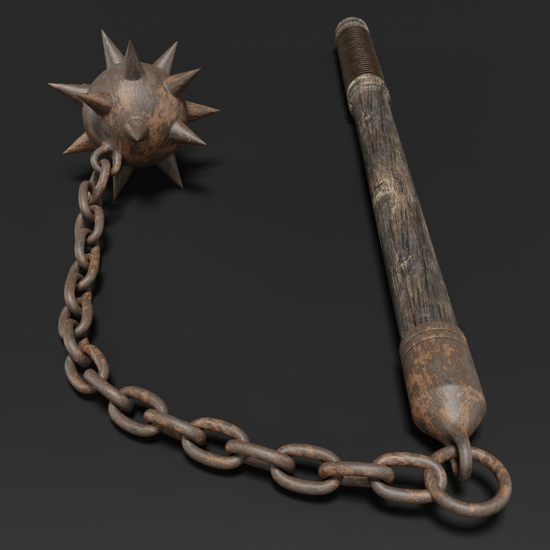 3D Medieval Mace Weapon - TurboSquid 2124908