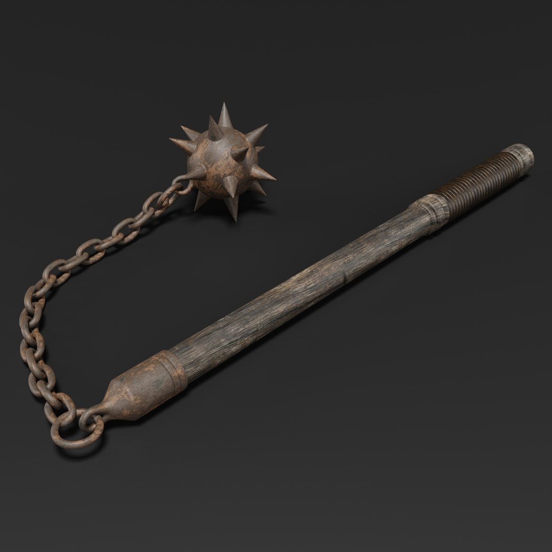 3D Medieval Mace Weapon - TurboSquid 2124908