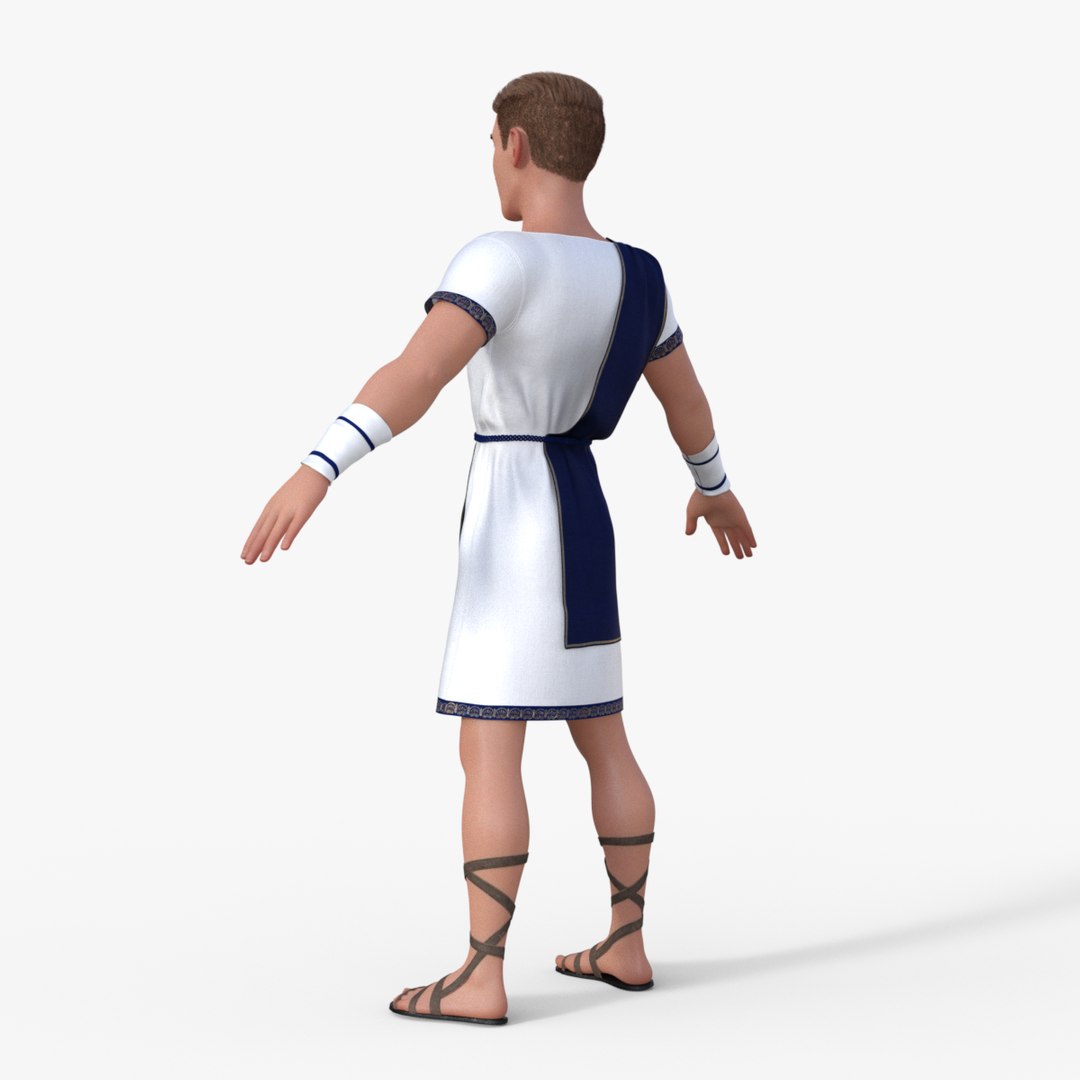 Roman Soldier Character Model - TurboSquid 1983243