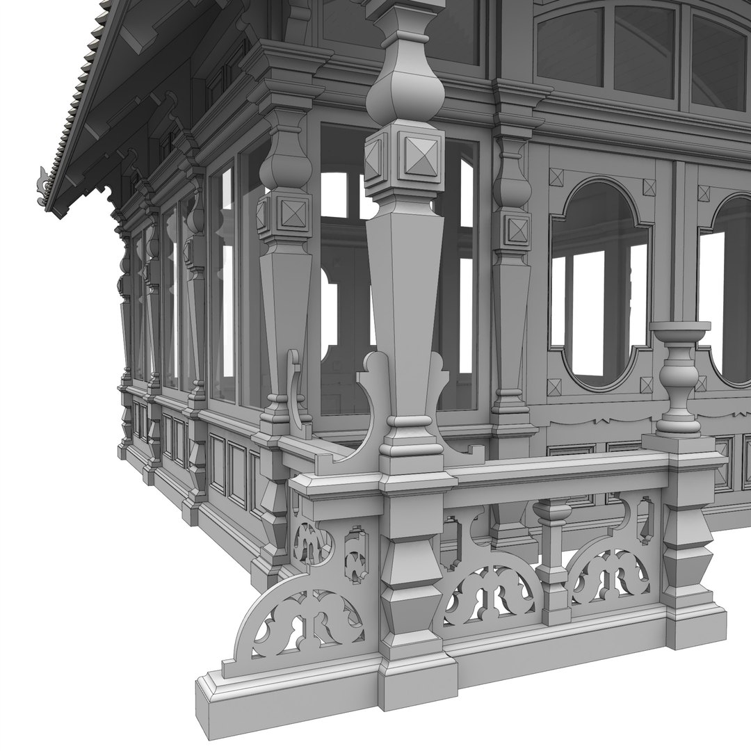 3d Model Solidworks Summer House