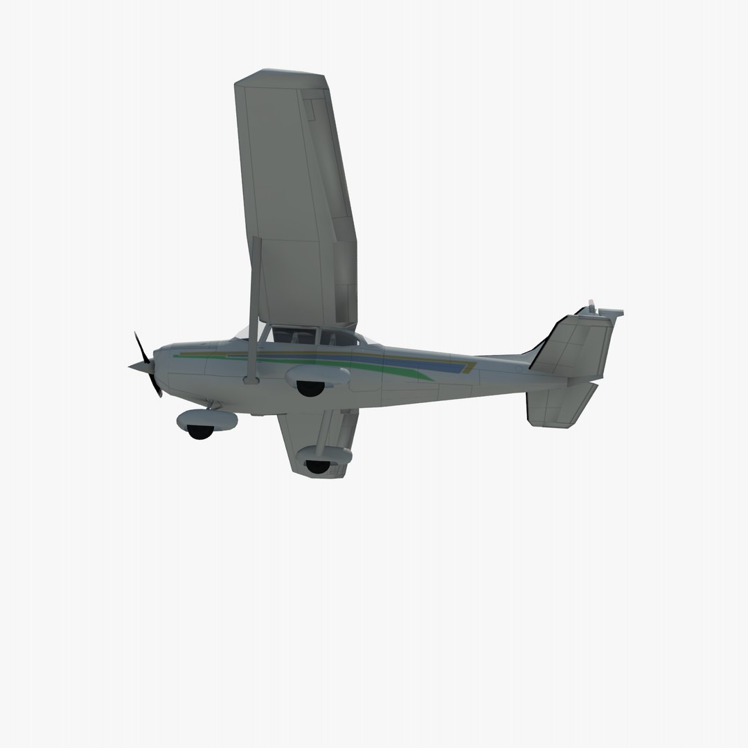 3d Cessna 172 Skyhawk Model