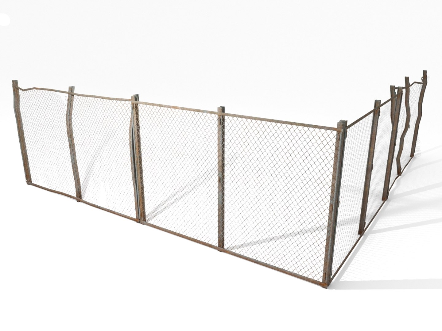 3d Model Of Games Fence