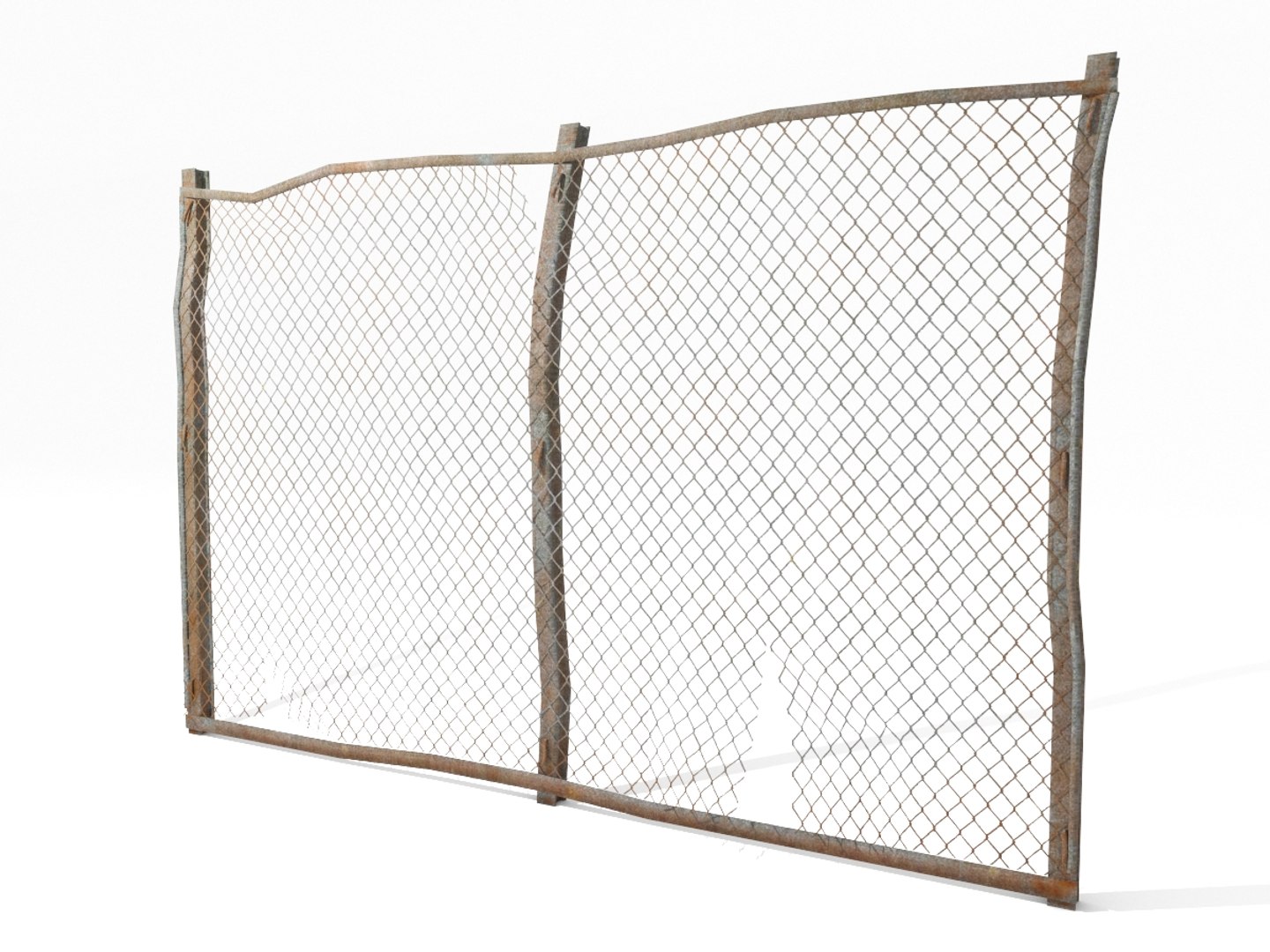 3d Model Of Games Fence