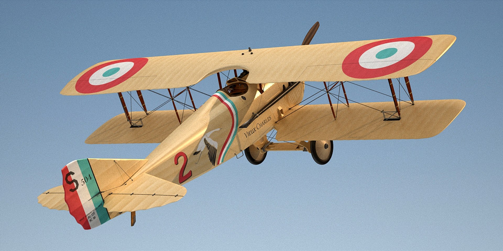 Spad S Xiii 3D Model - TurboSquid 1375671