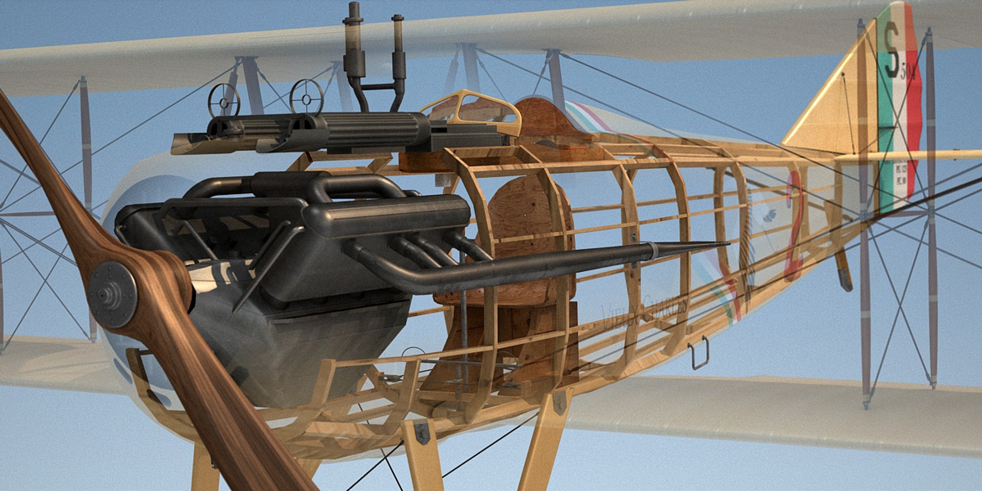 Spad S Xiii 3D Model - TurboSquid 1375671