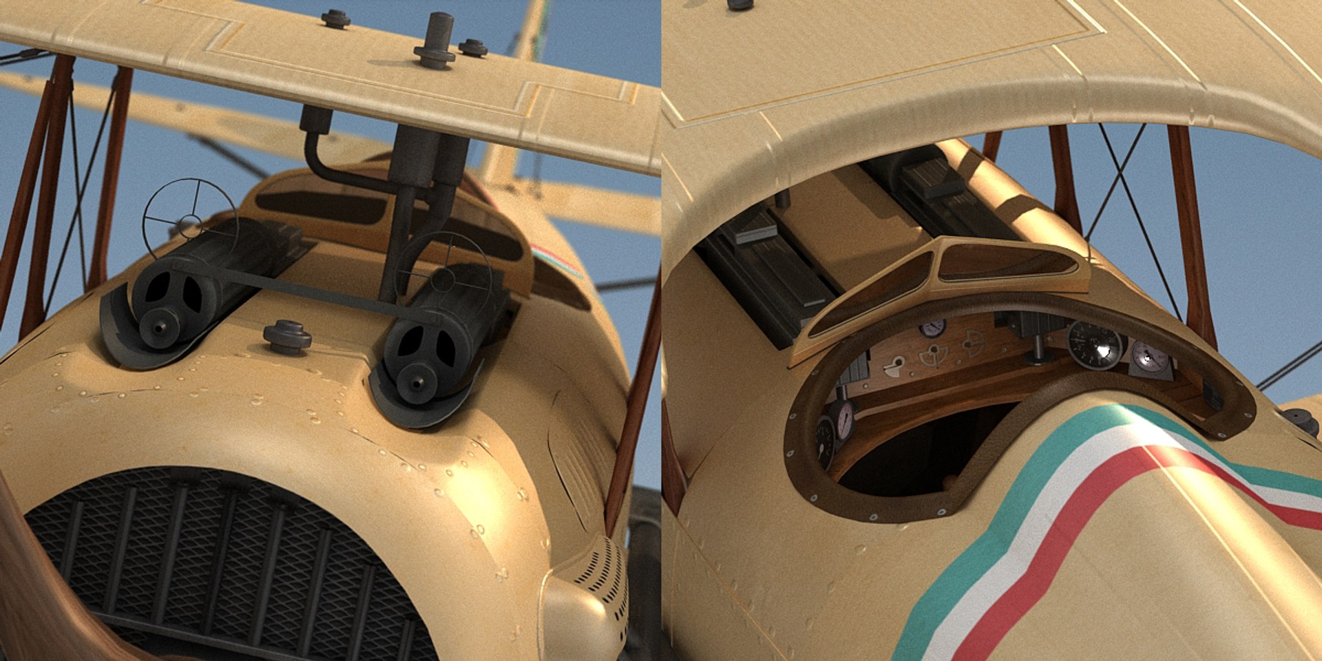 Spad S Xiii 3D Model - TurboSquid 1375671