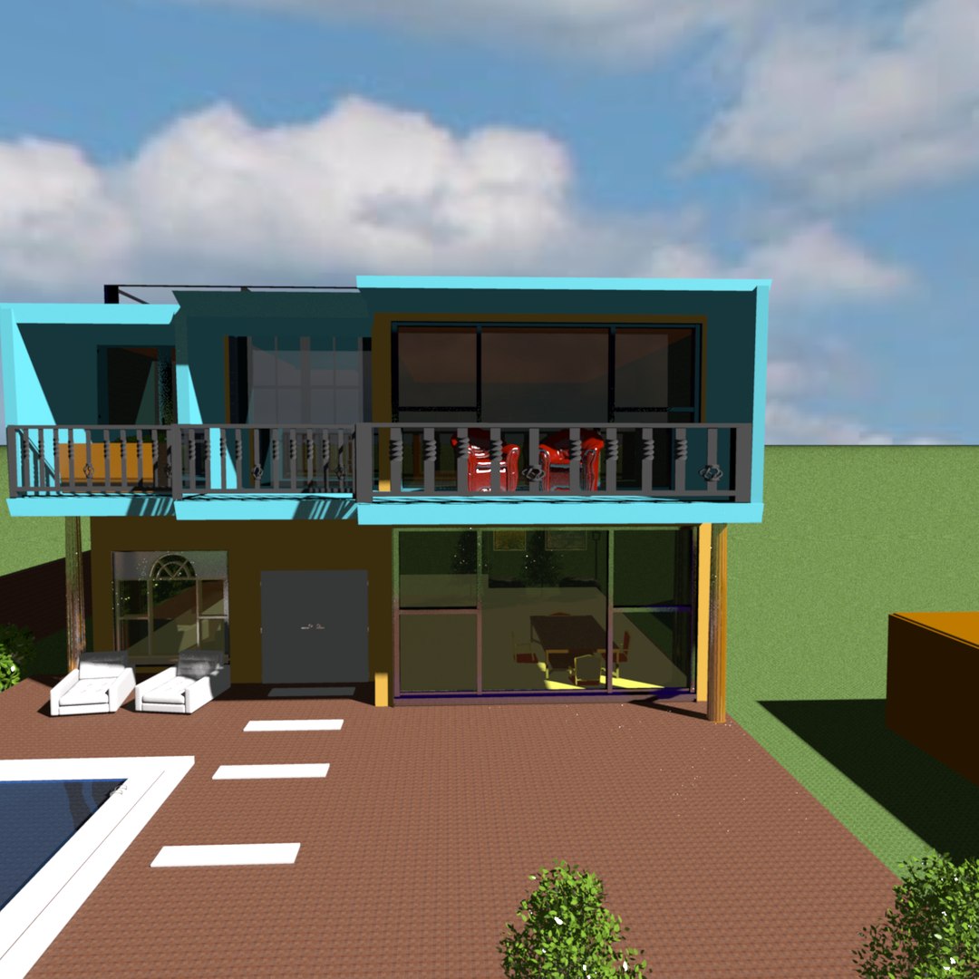 Design Home 3D Model - TurboSquid 2347089