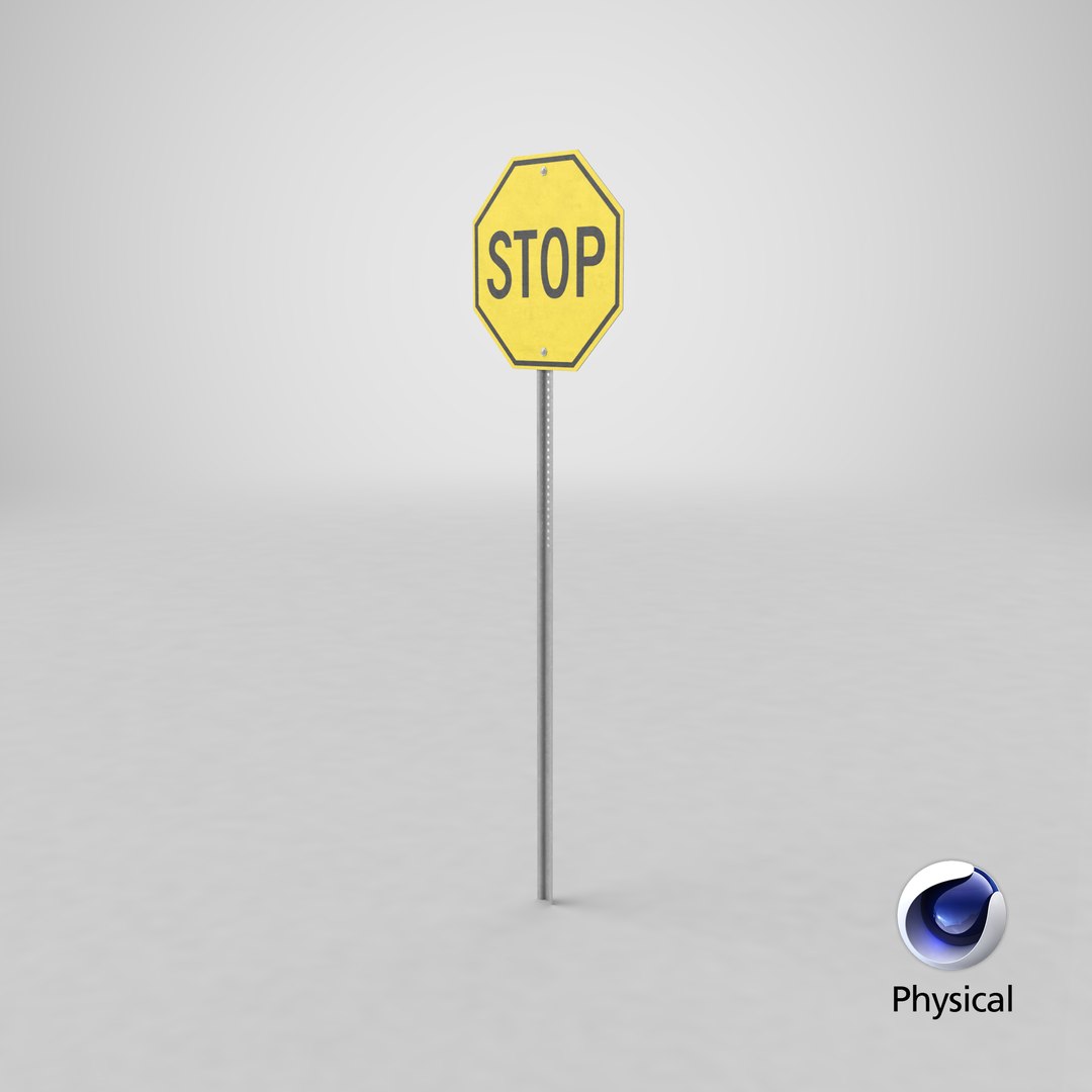 Traffic Sign 03 3D Model - TurboSquid 2044348