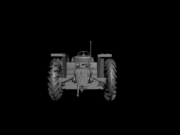 tractor 3d model