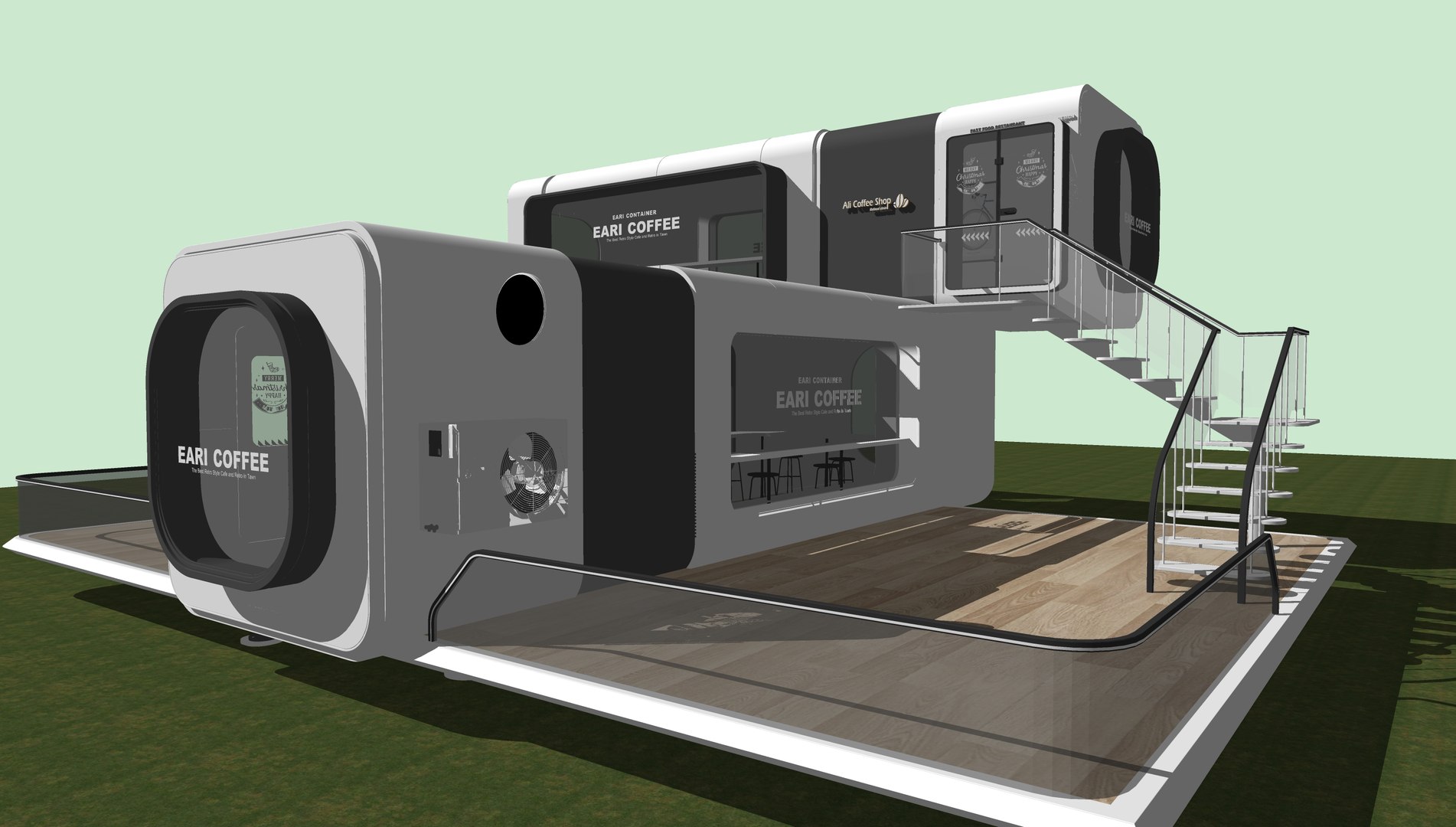 3D Capsule Room -A5 Model - TurboSquid 2377889