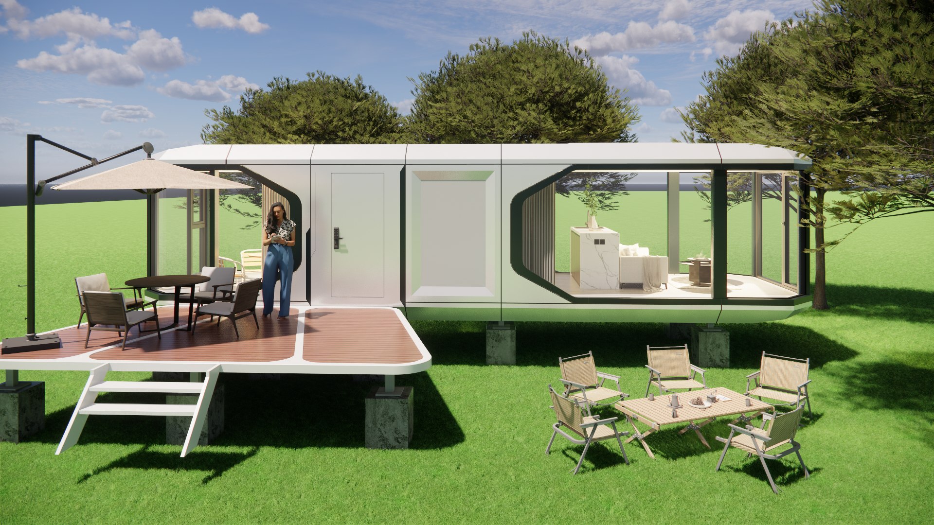 3D Capsule Room -A5 Model - TurboSquid 2377889