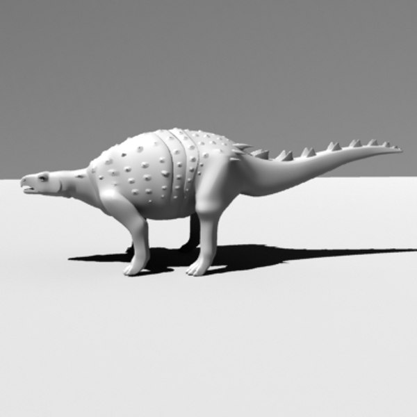 australian minmi 3d model