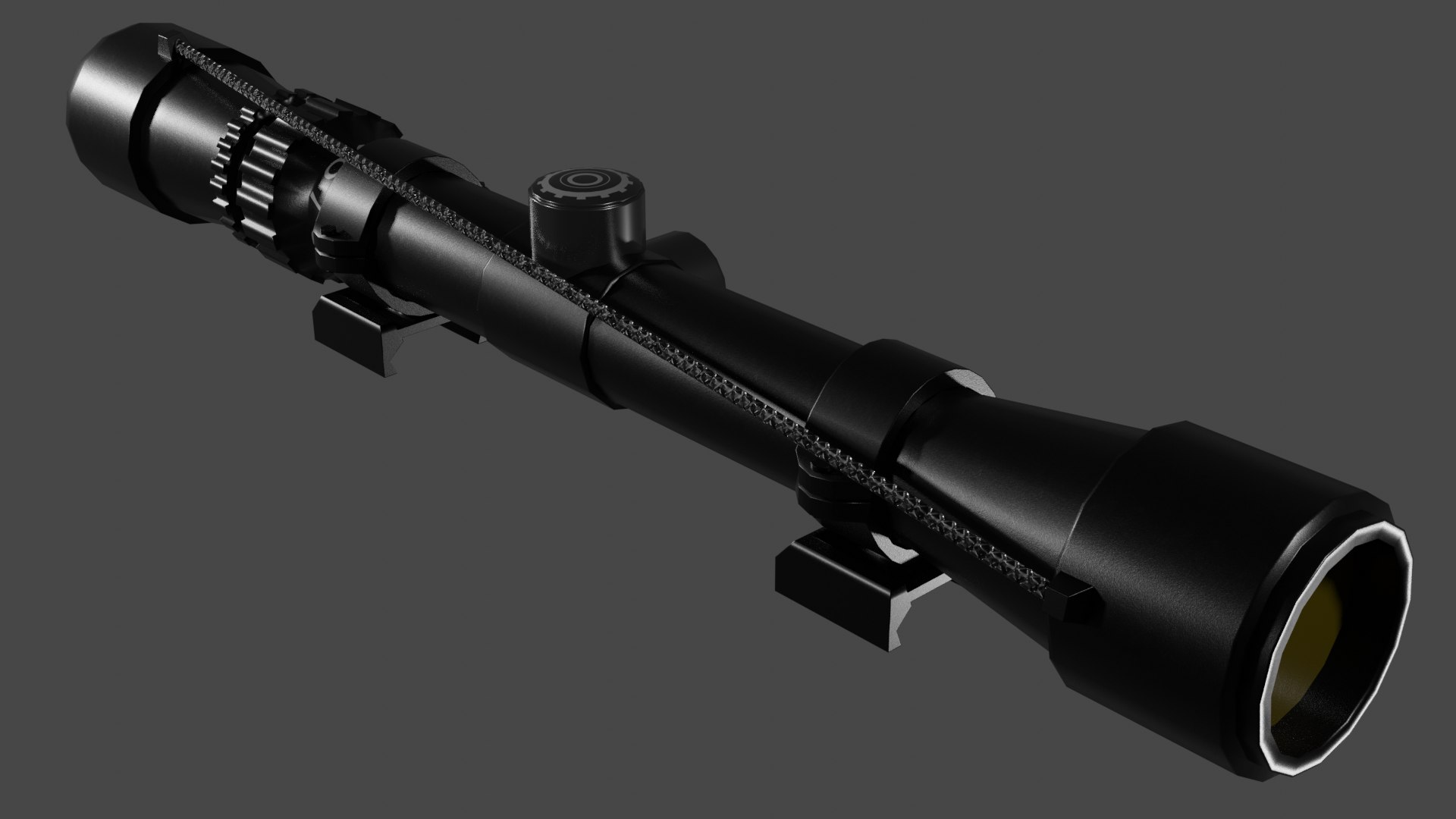 3D 8x Scope - TurboSquid 1742933