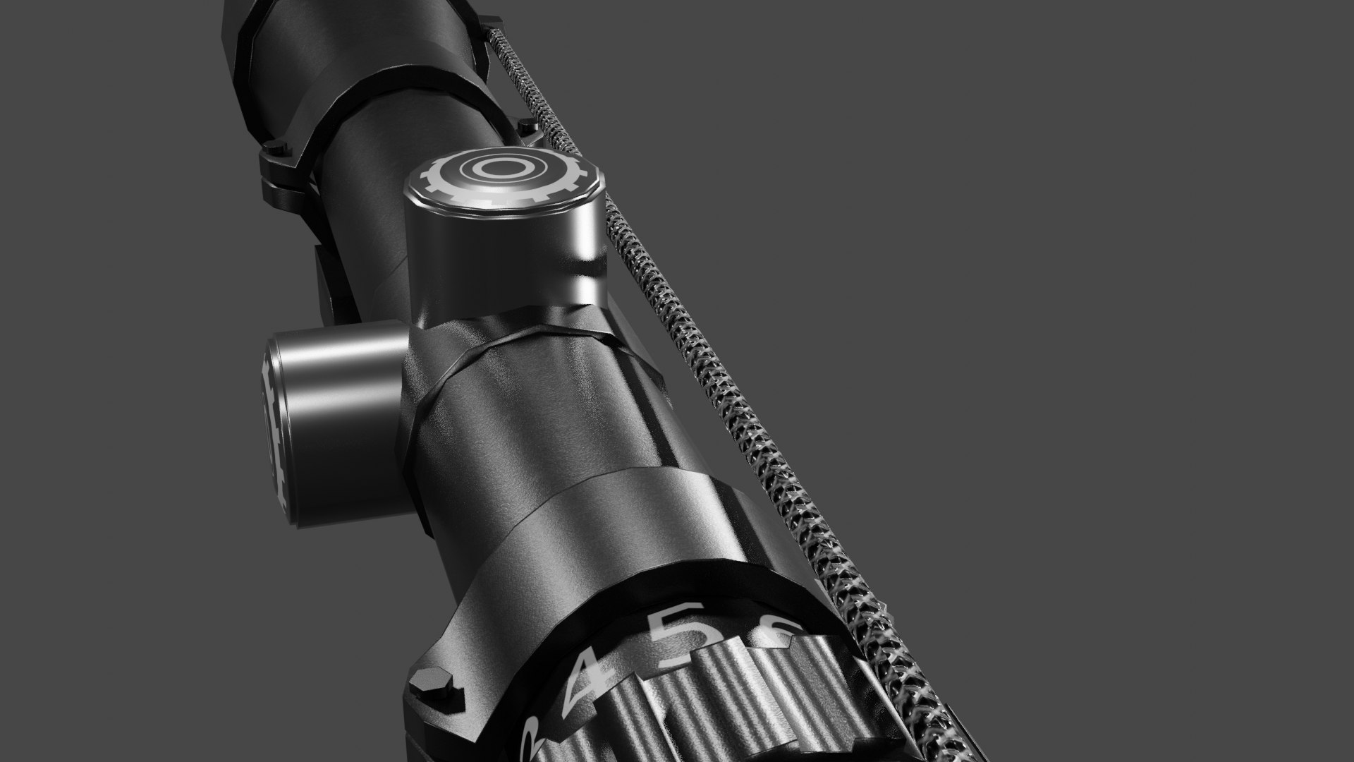 3D 8x Scope - TurboSquid 1742933