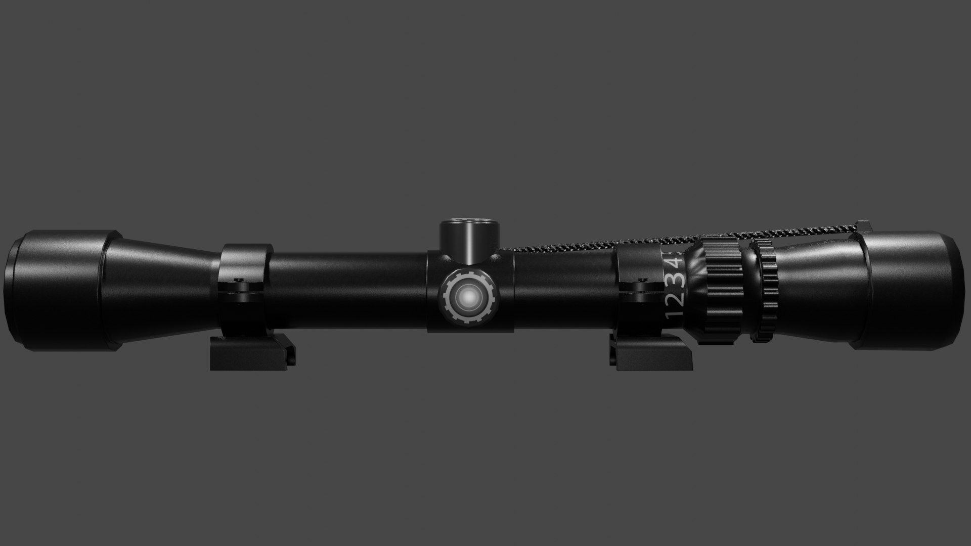 3D 8x Scope - TurboSquid 1742933