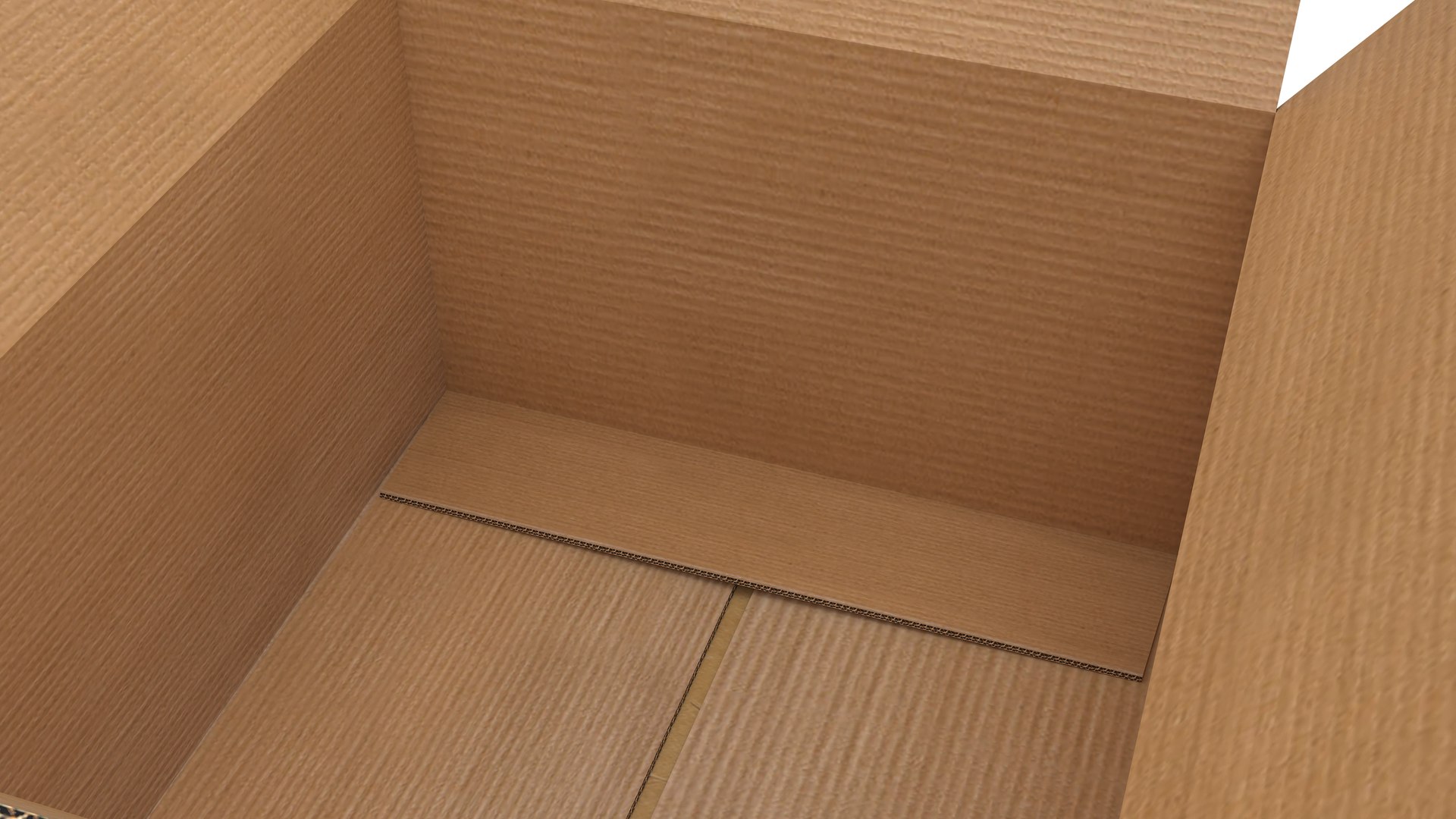 Detailed Close Open Cardboard Box Model - TurboSquid 2248422