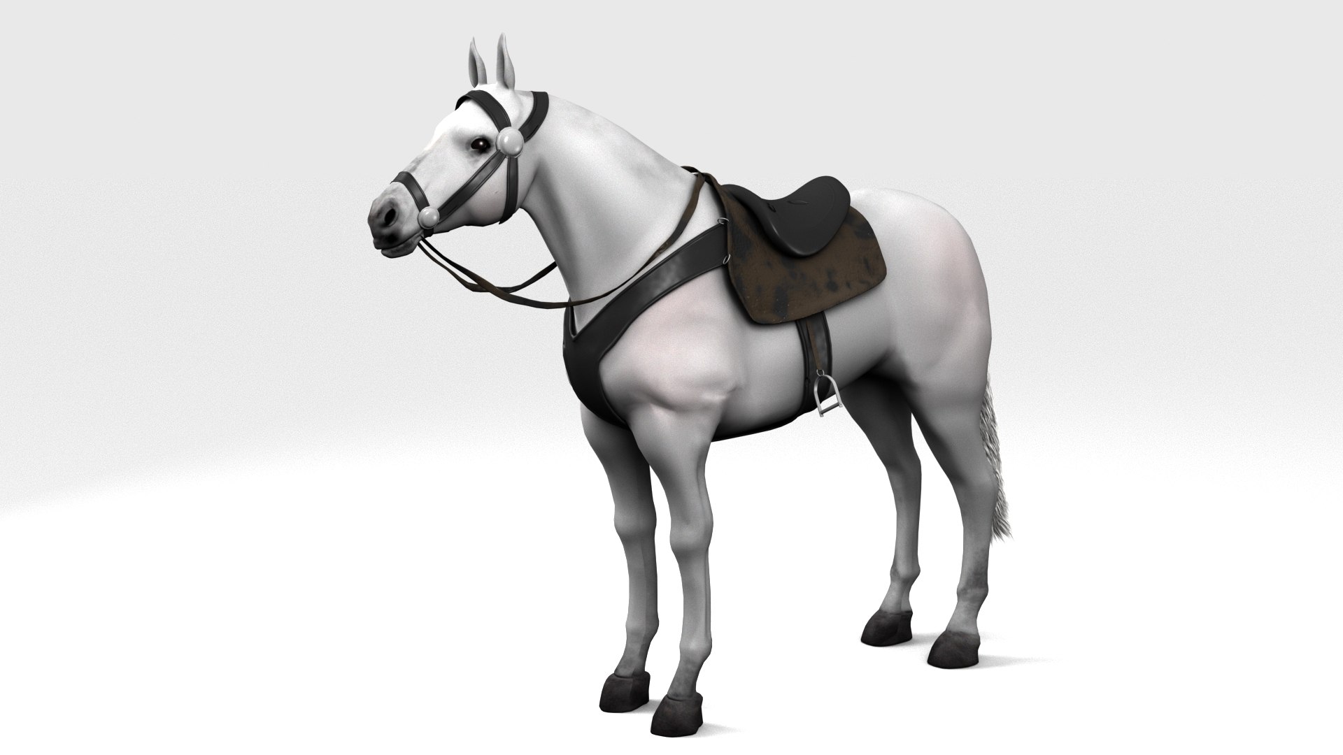 3D horse animation - TurboSquid 1543469