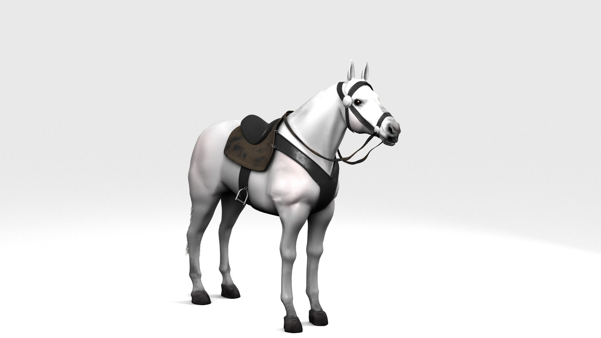 3D horse animation - TurboSquid 1543469
