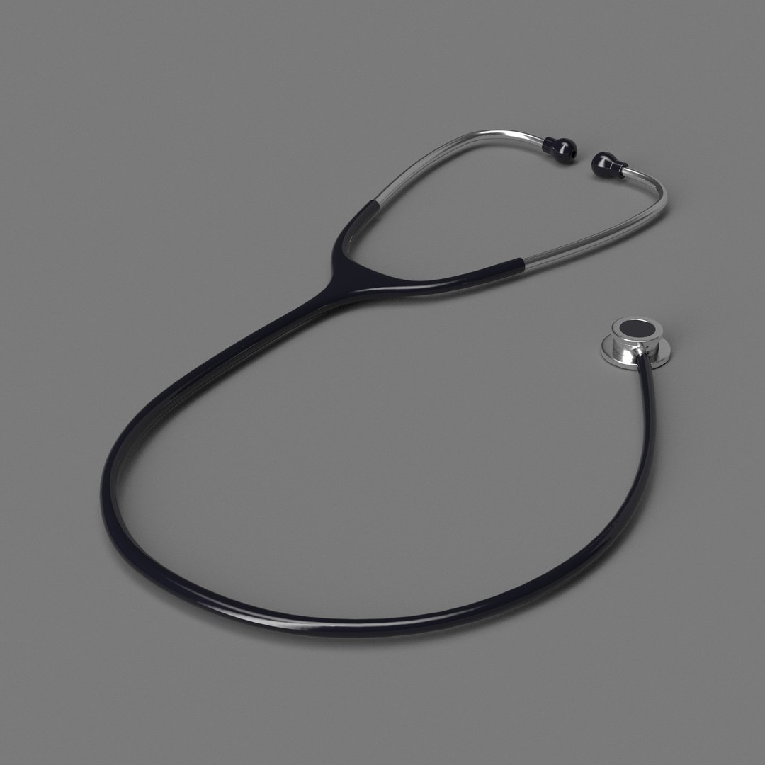 3D stethoscope model - TurboSquid 1588312