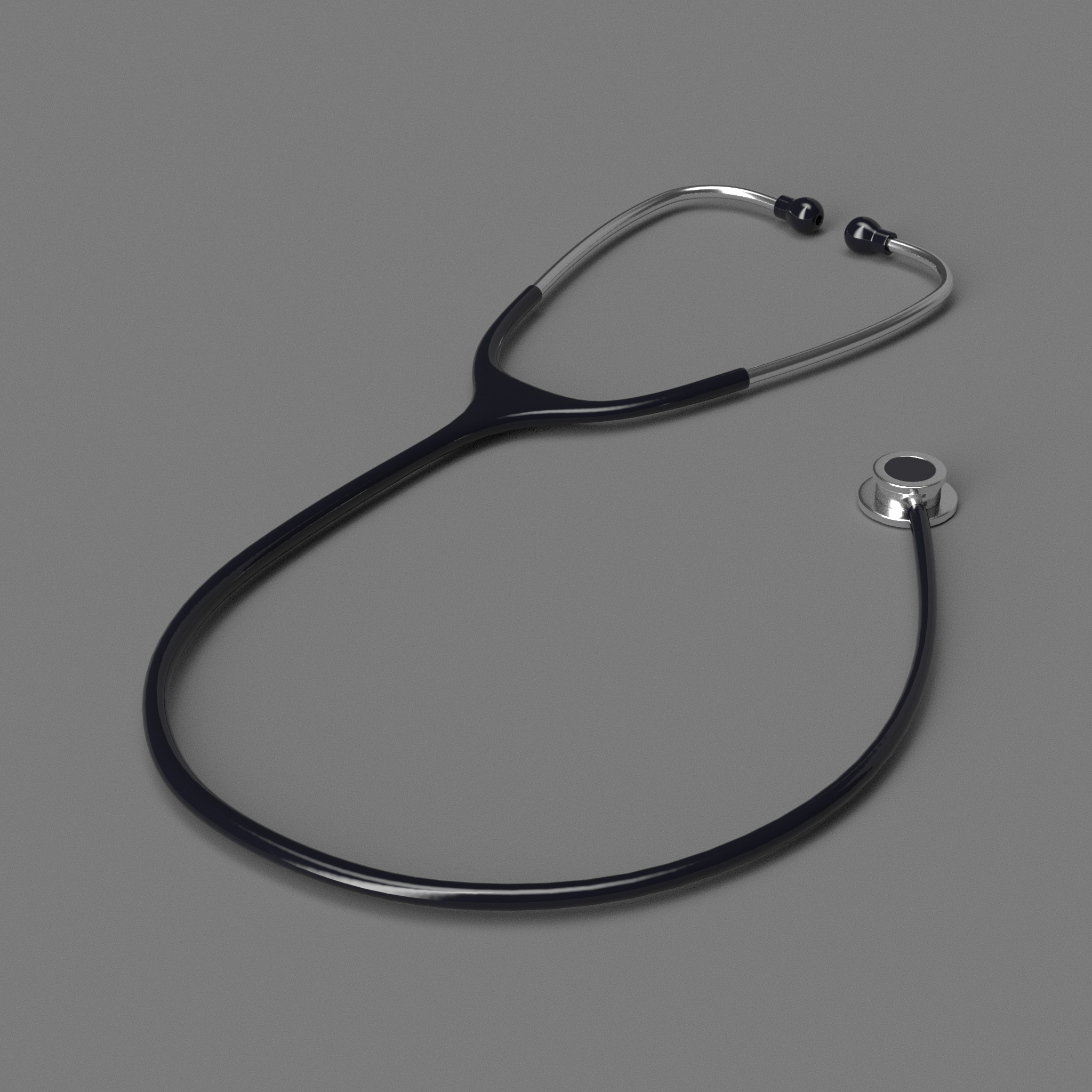 3D stethoscope model - TurboSquid 1588312