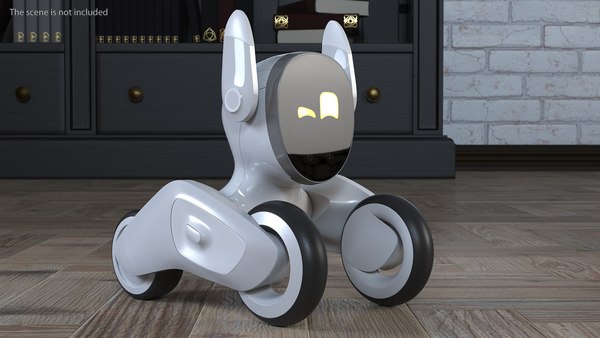 modelo 3d Robot Juguete Loona Smart Petbot - TurboSquid 2092531