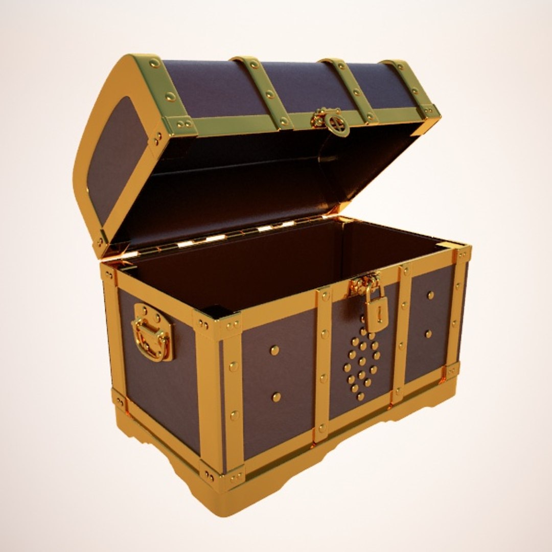 3d crate chest