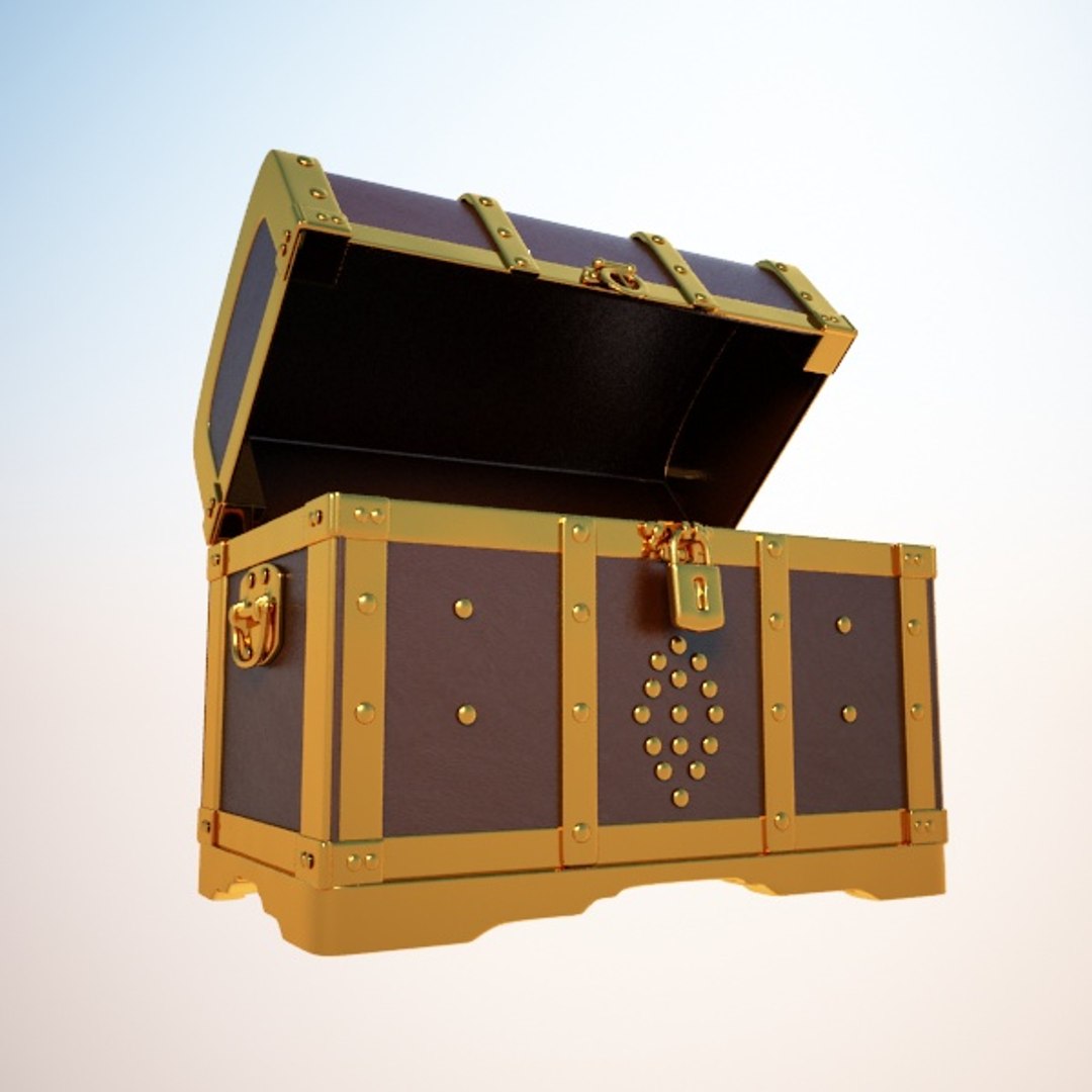 3d crate chest